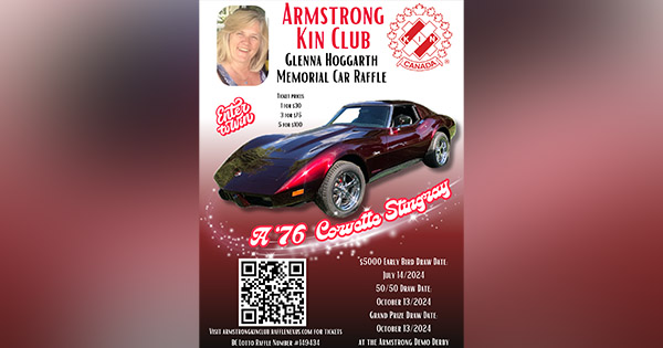 Order tickets for the Glenna Hoggarth Memorial Car Raffle | Raffle Nexus